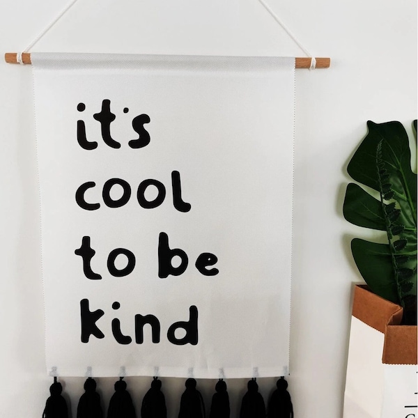 Be Kind Banner - Etsy UK