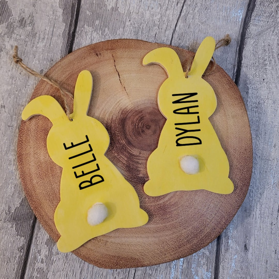 Personalised Easter Bunny, Easter Decorations, Easter Bunnies, Easter ...