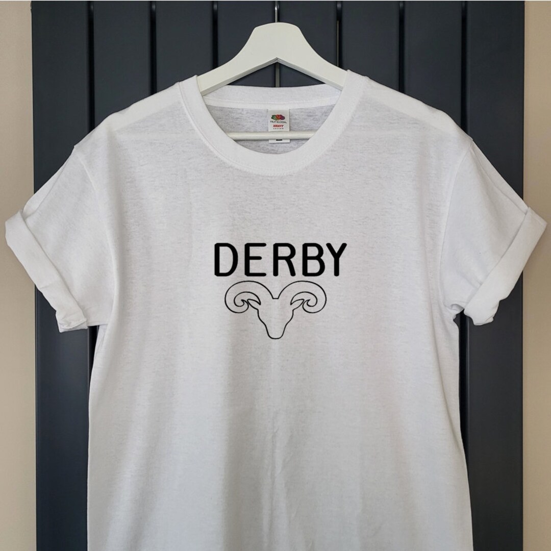 Derby County, Derby Rams, Derby Football Club, Football T-shirt ...