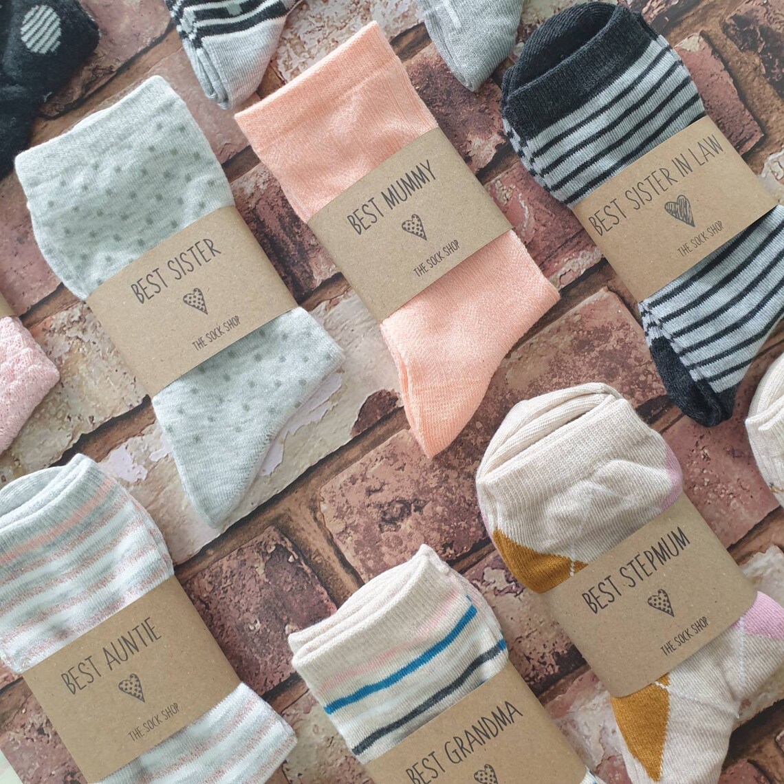 Personalised Socks Gifts for Her Birthday Gifts Gifts for | Etsy UK