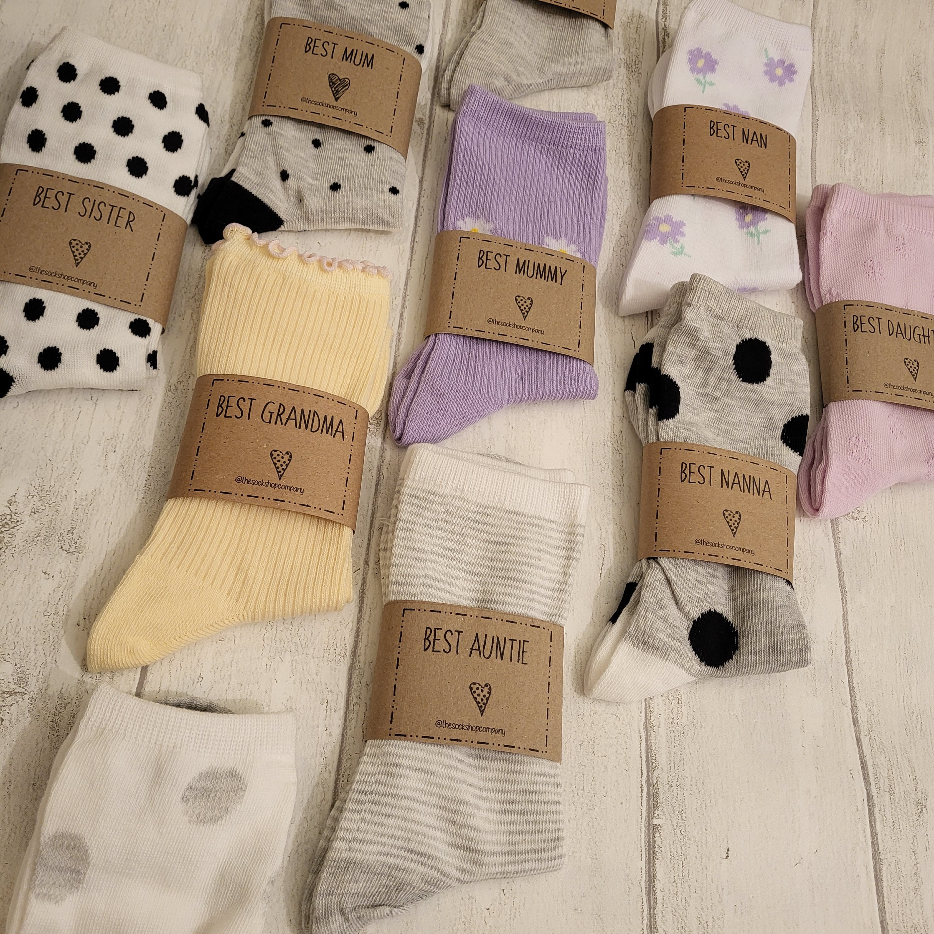 Personalised Socks Gifts for Her Birthday Gifts Gifts for - Etsy UK