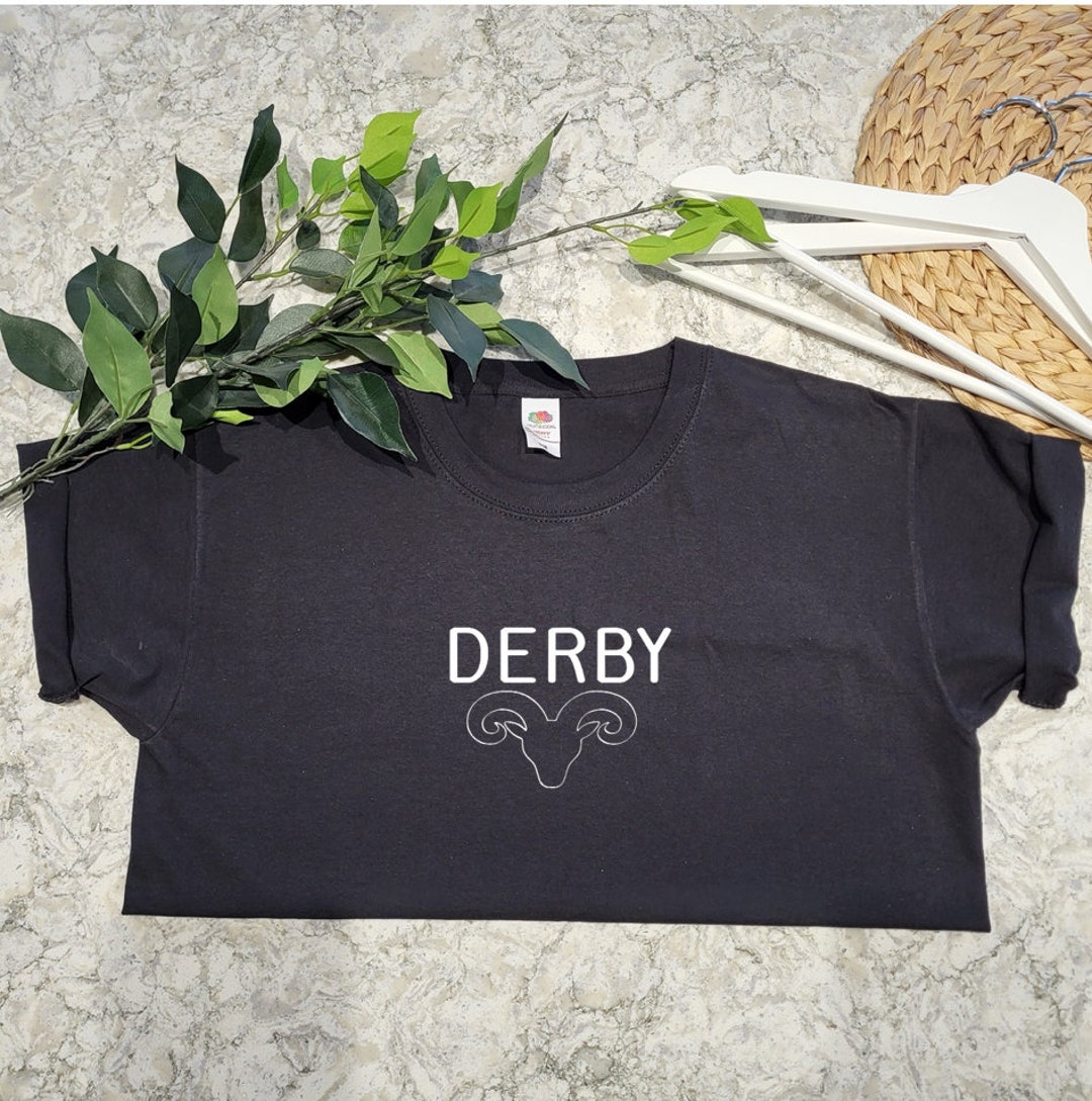 Derby County, Derby Rams, Derby Football Club, Football T-shirt ...