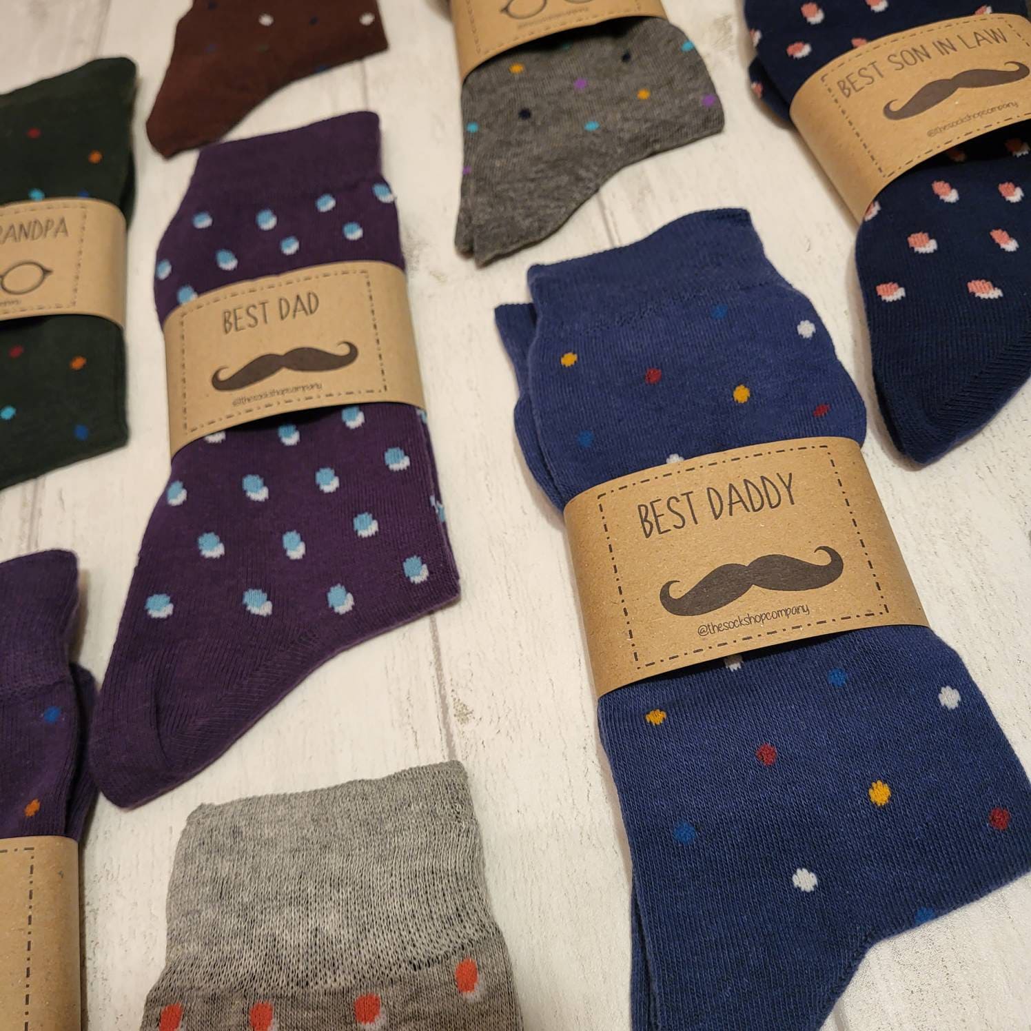 Men's Socks Gifts for Him Gifts for Them Fathers Day - Etsy UK