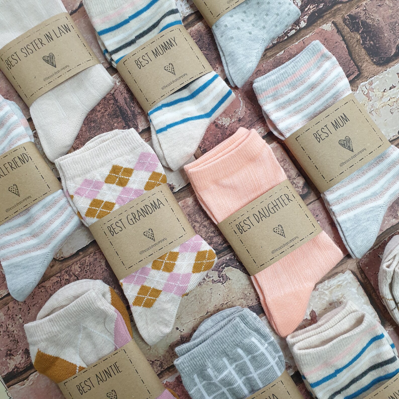 Personalised Socks Gifts for Her Birthday Gifts Gifts for | Etsy UK