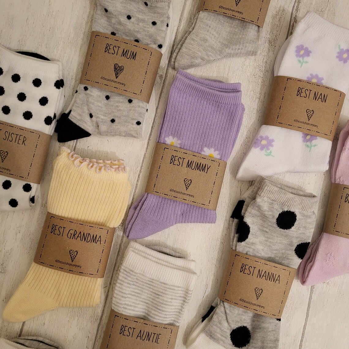 Personalised Socks Gifts for Her Birthday Gifts Gifts for - Etsy UK