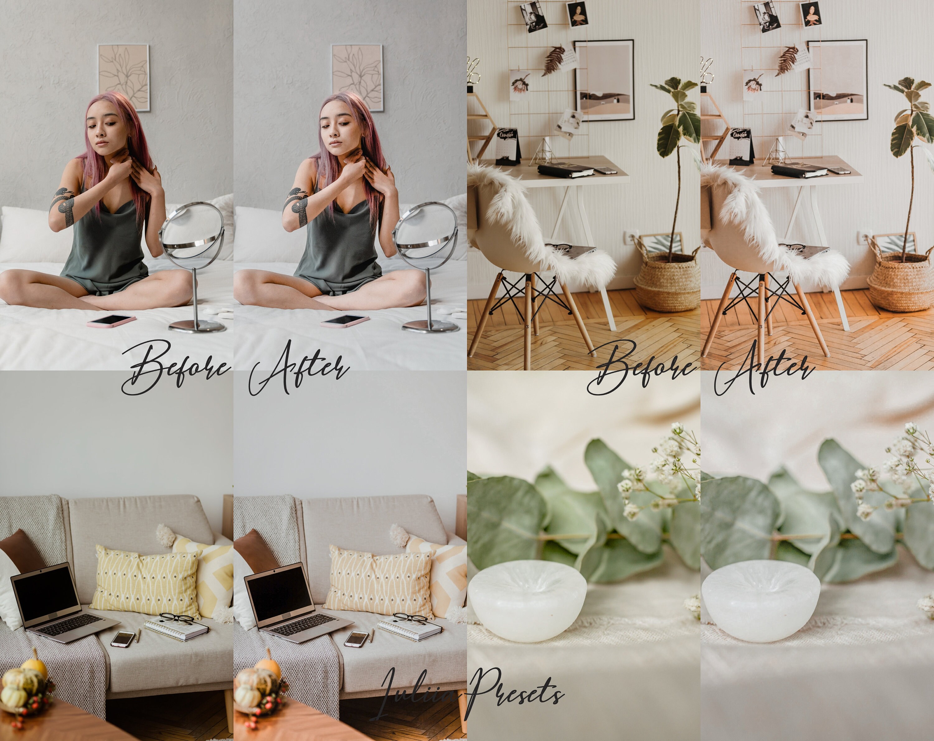 Premiere Pro Luts & Lightroom Presets Set, Soft Cinematic Luts, Video ...