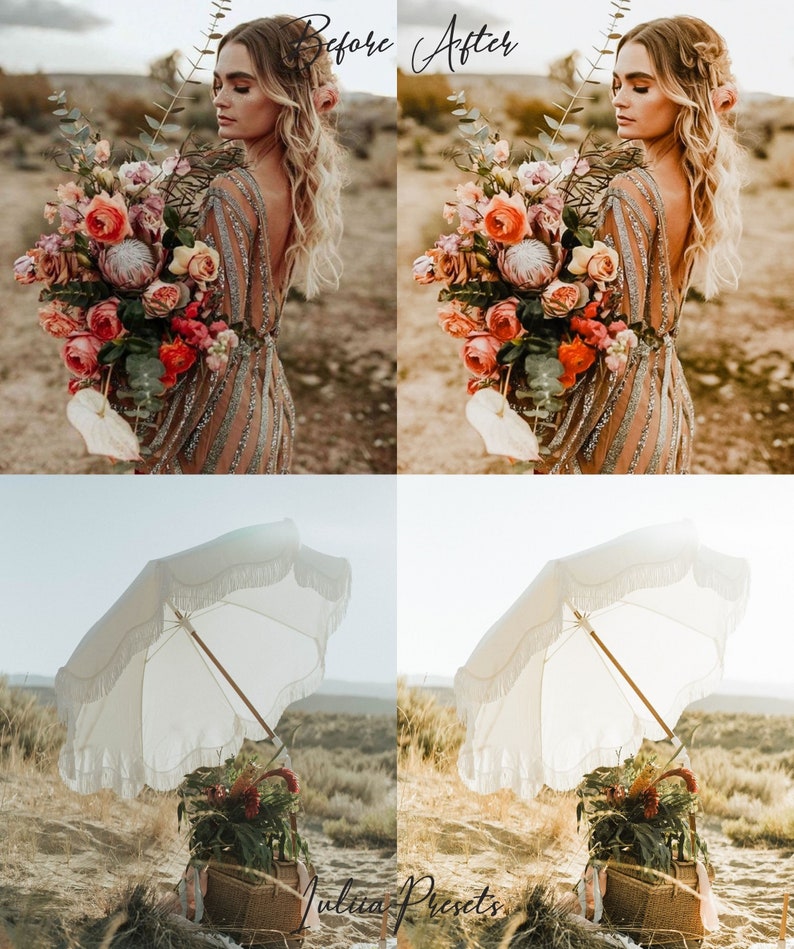 20 Bohemian Lightroom Presets Boho Lightroom Mobile Presets Etsy