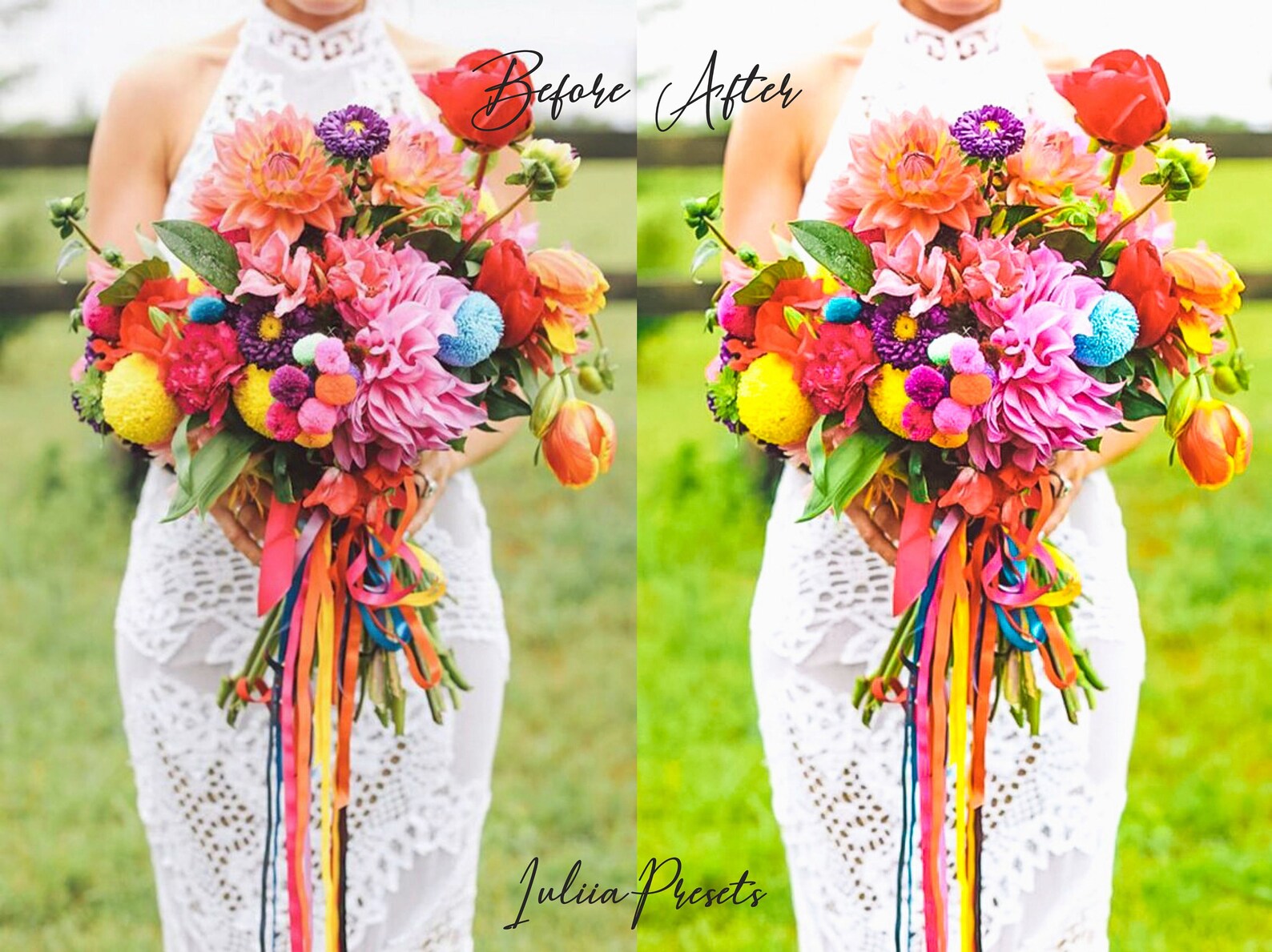 VIBRANT Colour Grading Luts PRESETS Lightroom Bright Video | Etsy