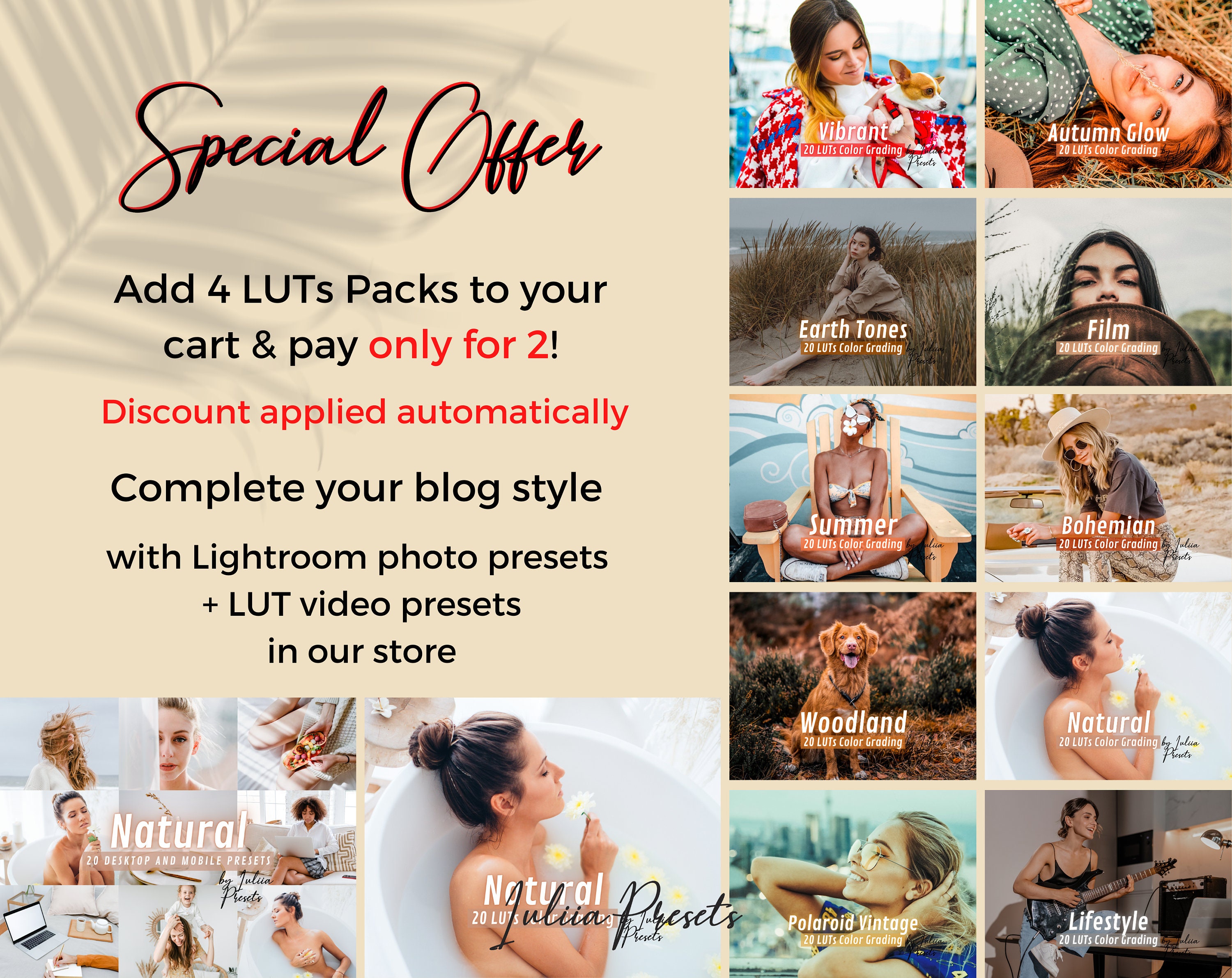 20 NATURAL Luts Premiere Neutral Film LUT Video Presets - Etsy UK