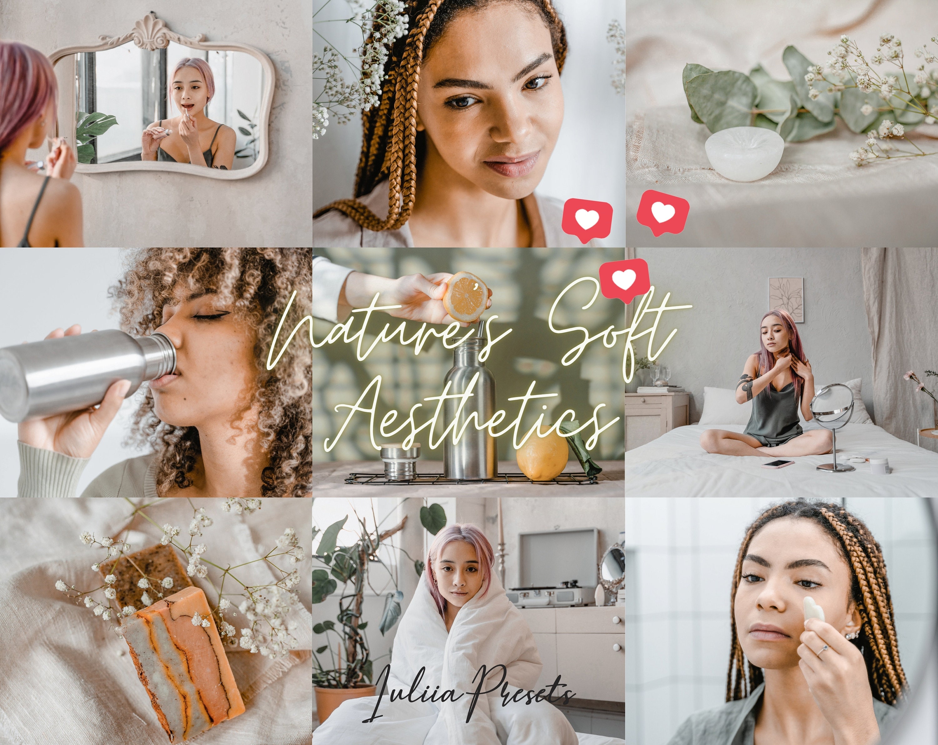 Premiere Pro Luts & Lightroom Presets Set, Soft Cinematic Luts, Video ...