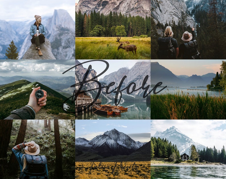 20 LANDSCAPE LUT Pack for Final Cut Pro, Affinity Luts Premiere, Video ...