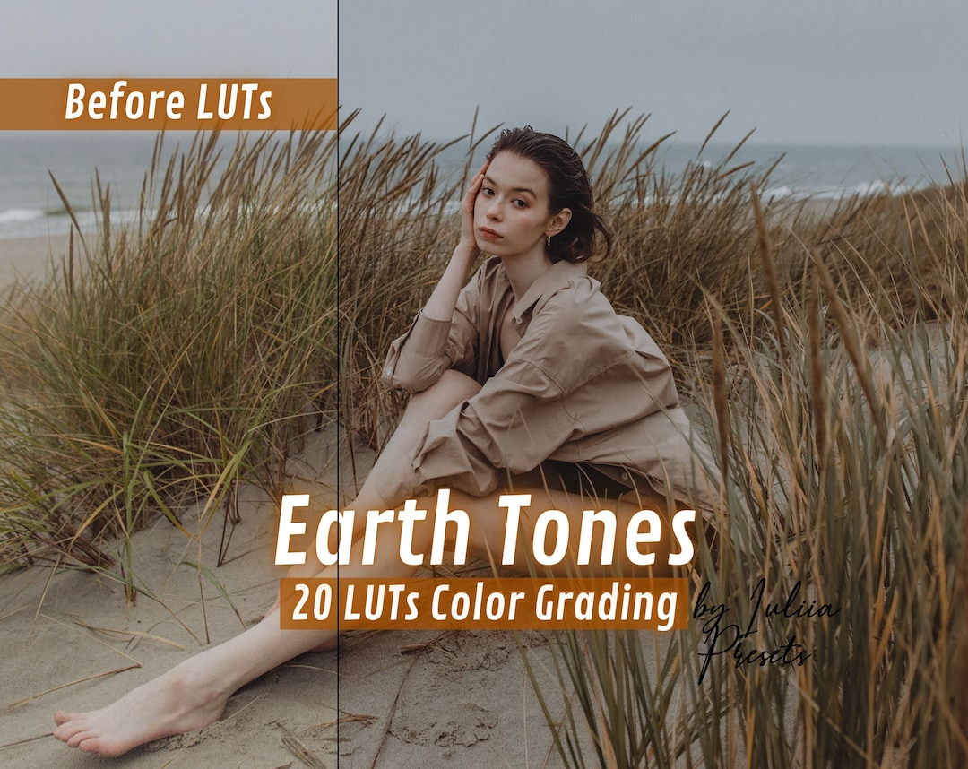 20 Cinematic Luts Pack for Video Editing - Earth Tones, Warm Wedding ...