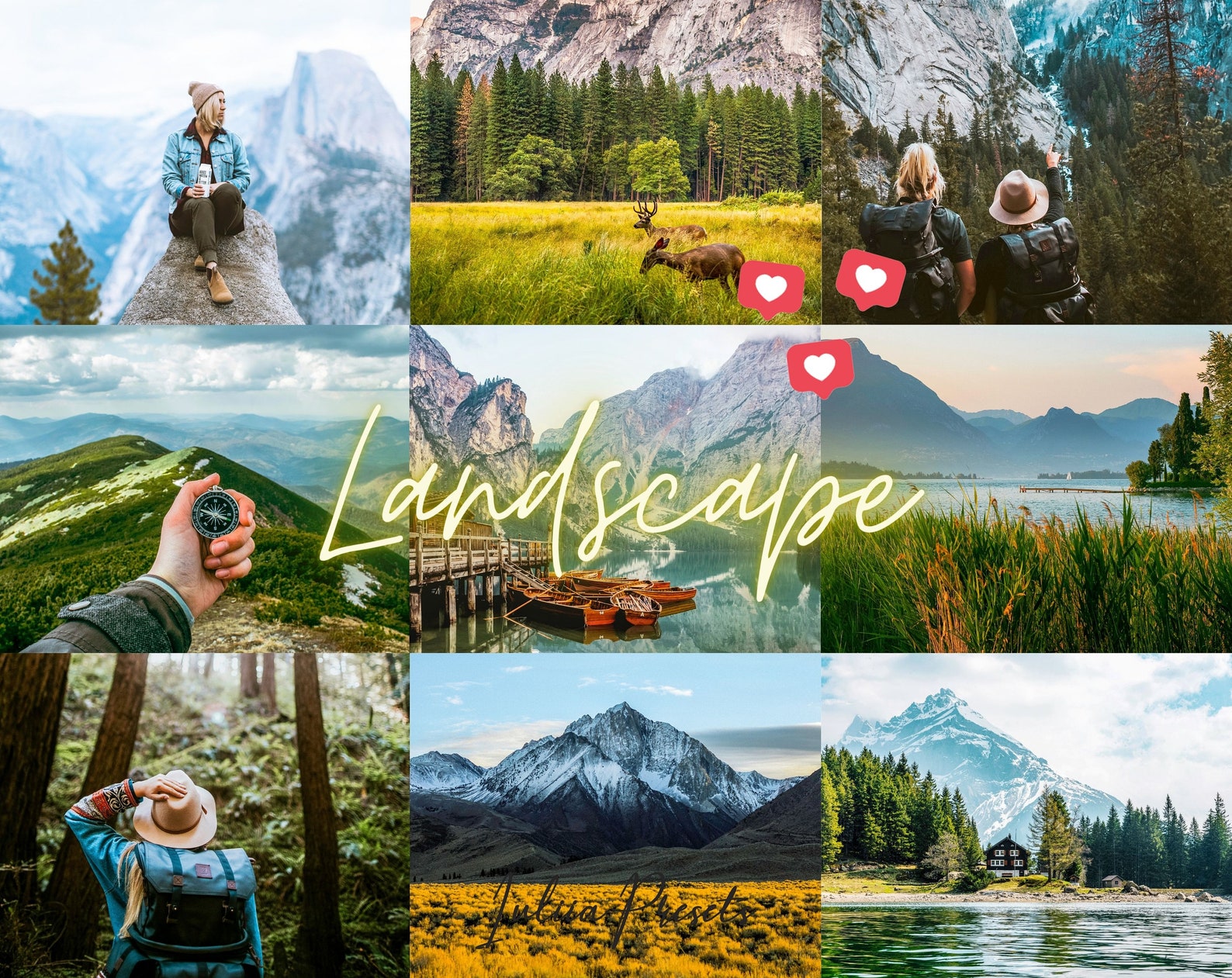 20 LANDSCAPE LUT Pack for Final Cut Pro, Affinity Luts Premiere, Video ...
