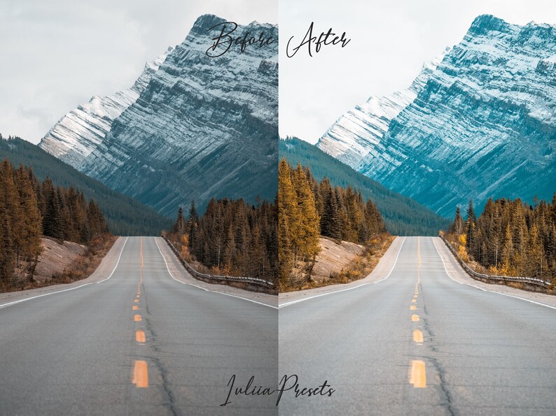 Outdoor Color Grading Luts MOUNTAINS VIEW & Hiking Desktop Presets ...