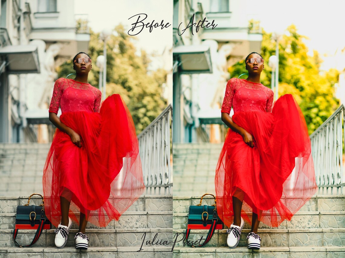 VIBRANT Colour Grading Luts PRESETS Lightroom Bright Video | Etsy