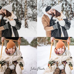 20 Cold Beauty Winter Luts Pack, Bright Color Grading Presets for ...
