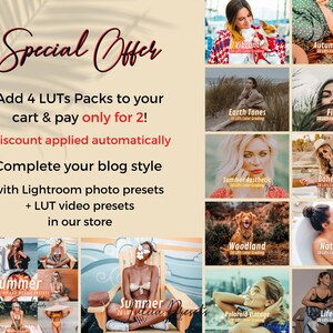 20 SUMMER Luts Premiere, Travel Affinity Luts for Video Editing, Summer ...