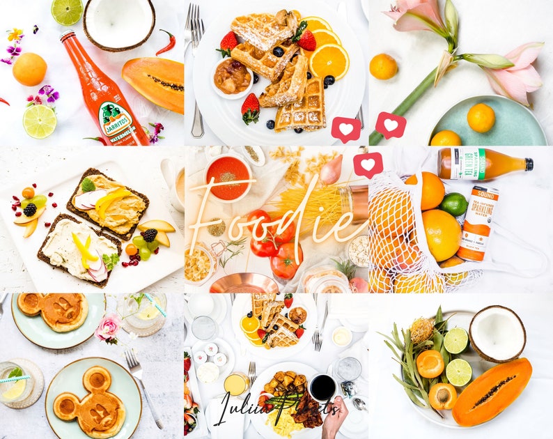 20 FOODIE Video Luts Presets, Food Luts Color Grading, Premiere Pro ...