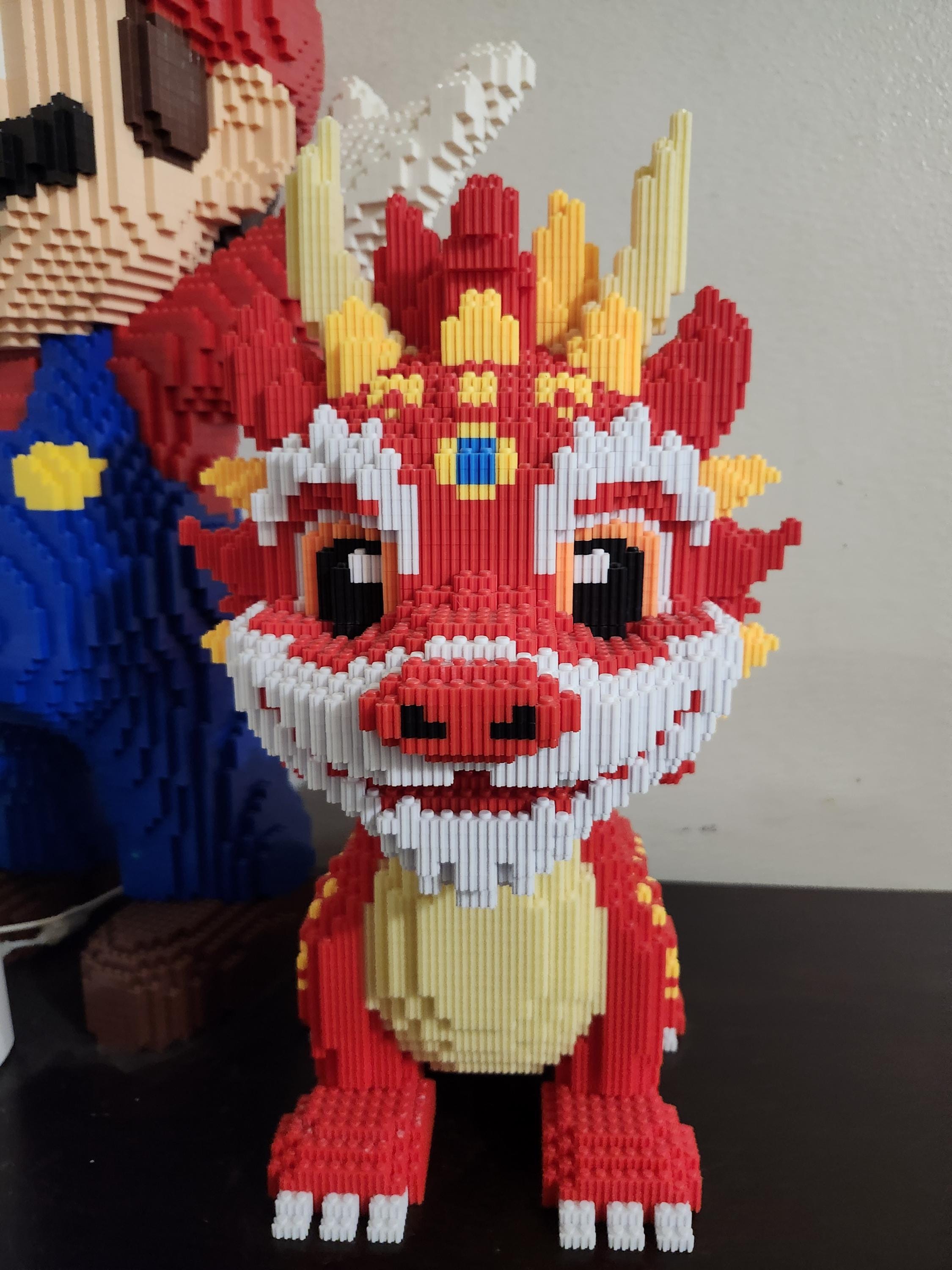 DRAGONS Mini Toys DIY Building Blocks 8912 PCS 16 Inches Educational ...