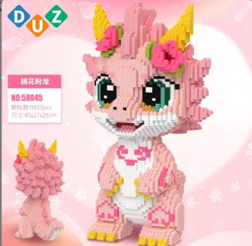 DRAGONS Mini Toys DIY Building Blocks 8912 PCS 16 Inches Educational ...