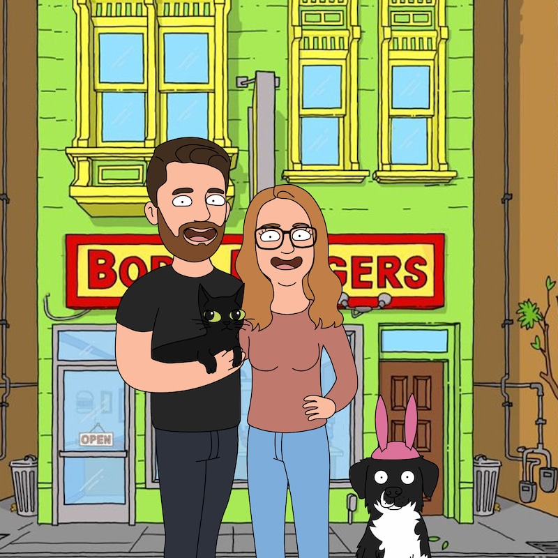 Custom Bobs Burgers Portrait - Etsy