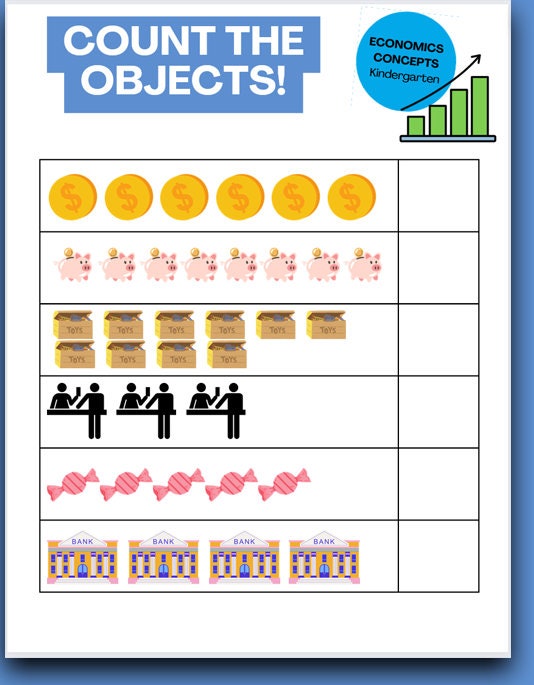Explain It to a Kindergartner Series Printable | Economics Concepts ...