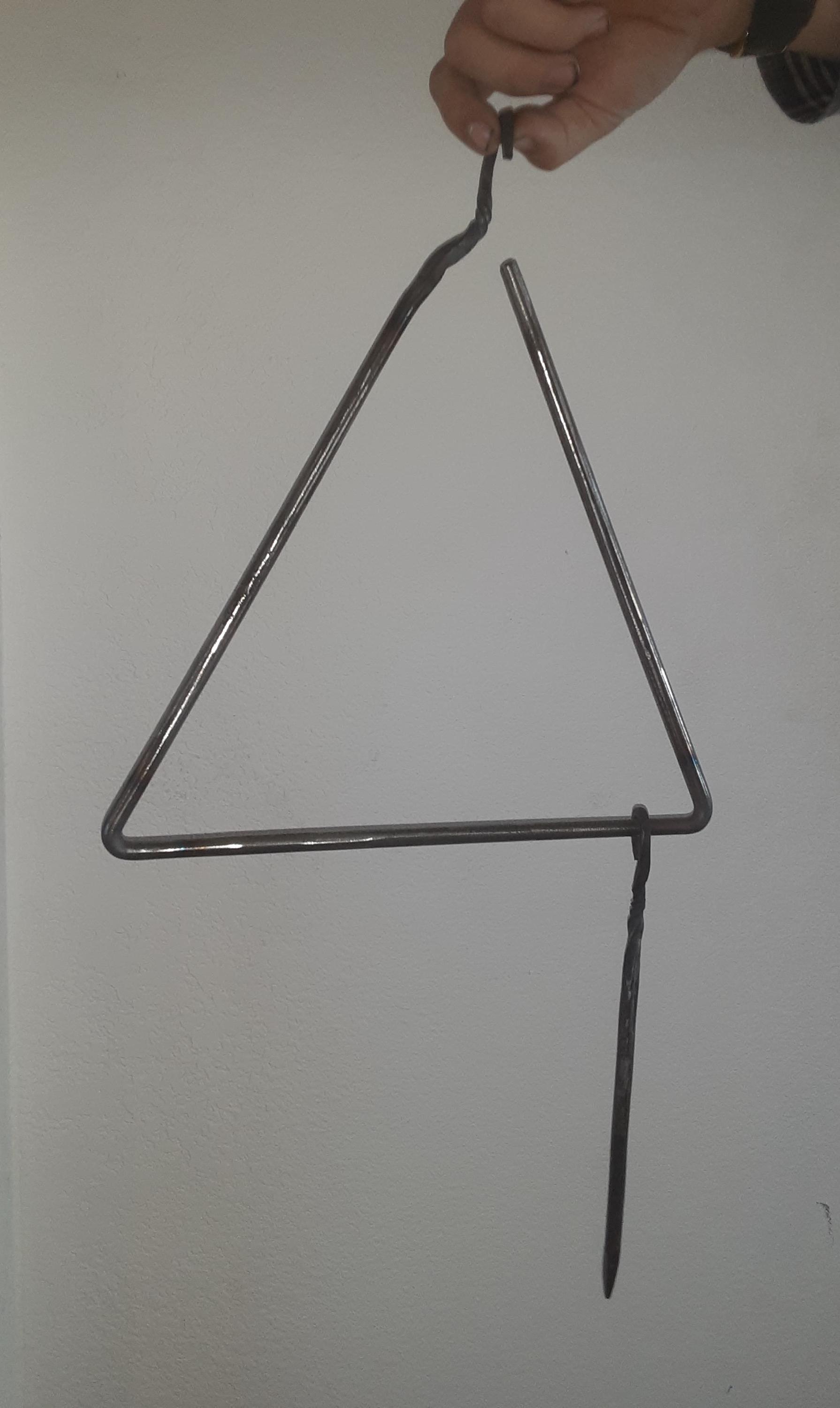 Cowboy Triangle Dinner Bell Country Dinner Bell Home Accessory Kitchen ...