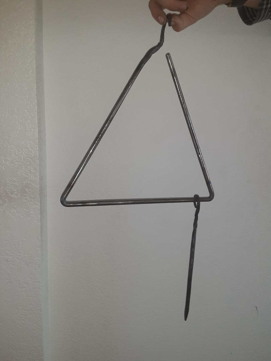 Cowboy Triangle Dinner Bell Country Dinner Bell Home Accessory Kitchen ...