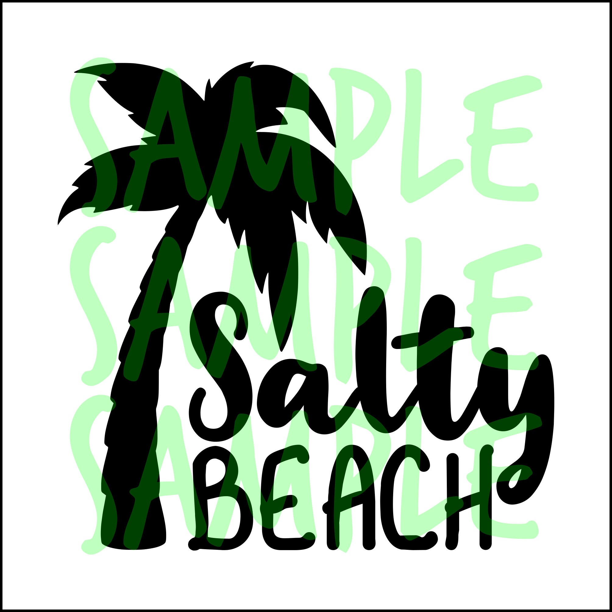 Salty Beach PNG SVG Instant Digital Download - Etsy