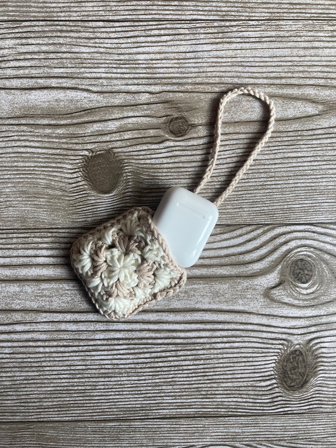 Crochet AirPod Case, Granny Square AirPod Case, Tote Bag Accessory ...