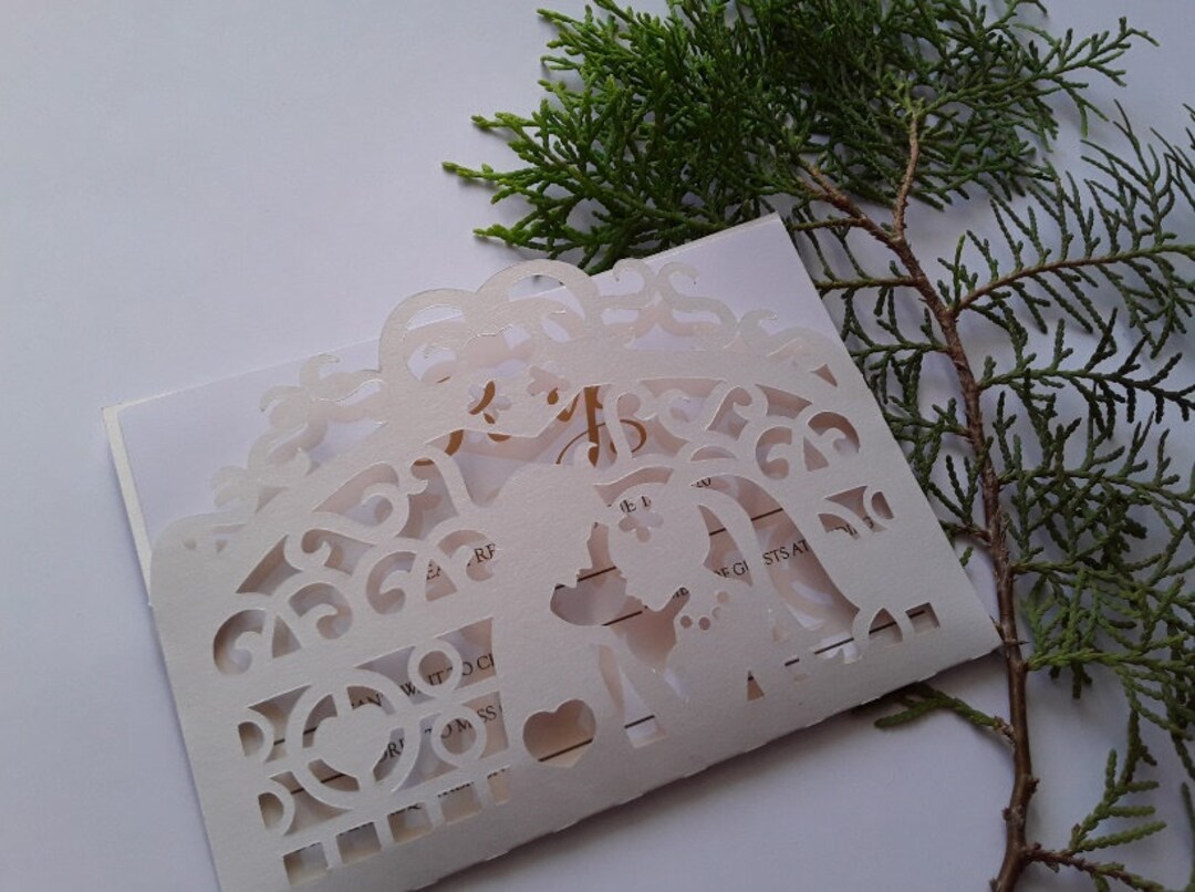 RSVP Card Envelope Wedding Invitation, Wedding,cutting File, Svg, Ai ...