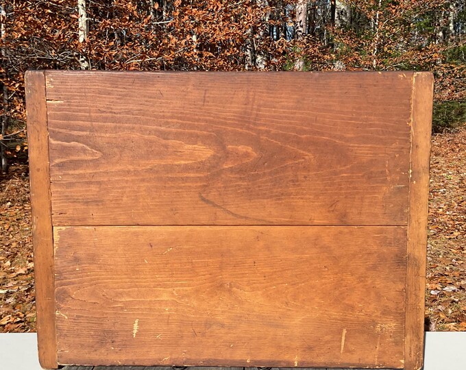 Vintage Repurposed Wooden Stove Board Cover Breadboard Ends Rectangular ...