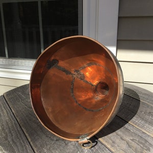Large Antique Solid Copper Funnel Soldered Seams Moonshine - Etsy