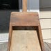Antique Old Worn Red Paint Wood & Metal Handled Dust Pan Kitchen Prim ...