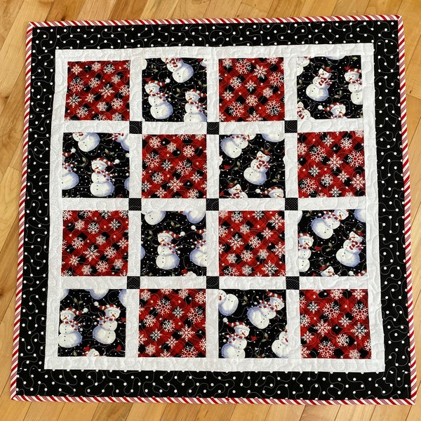 Snowman Table Topper - Etsy