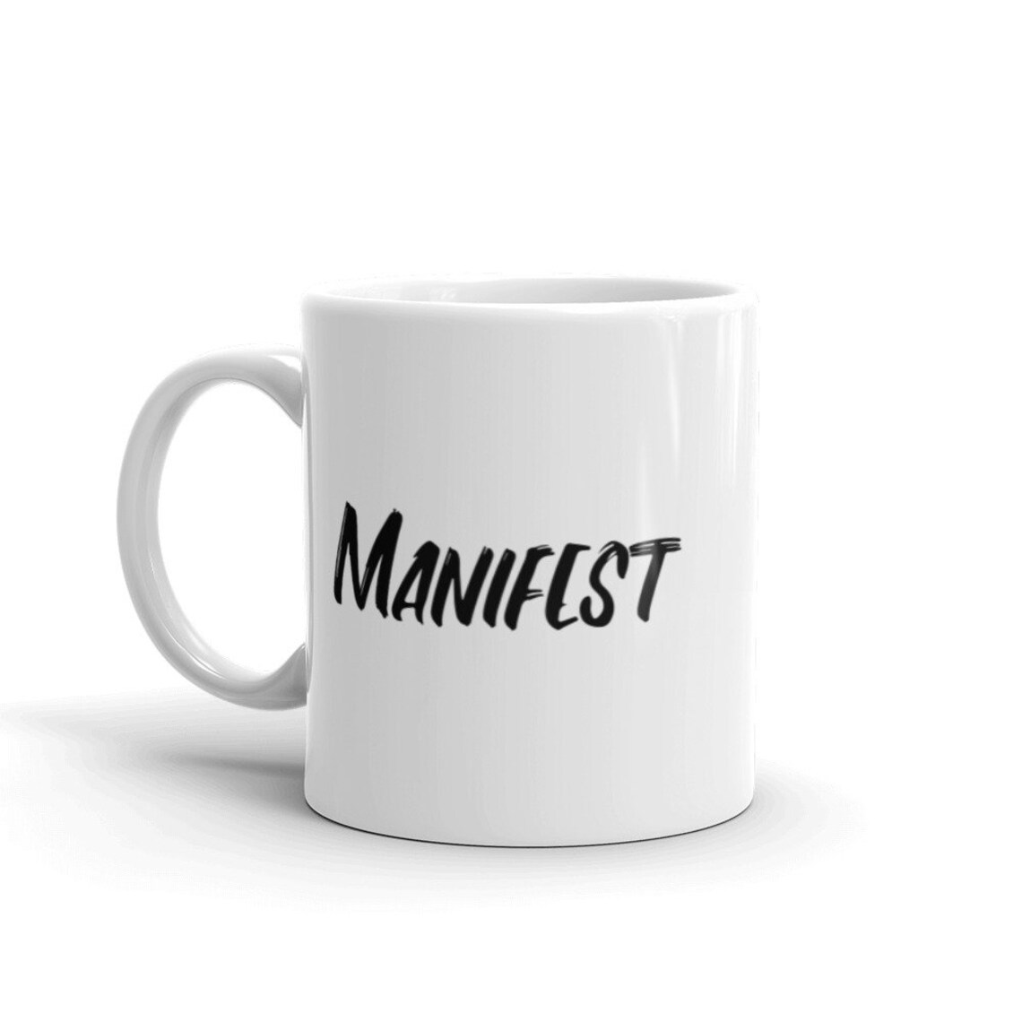 Manifest Coffee Mug~manifest Coffee Cup ~ Motivational Drink Cup~coffee ...