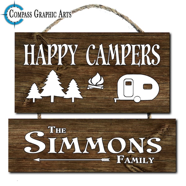 Camper Signs Personalized - Etsy