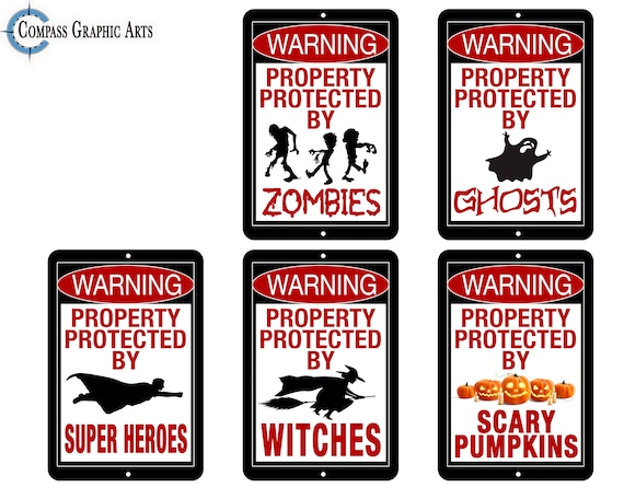 Halloween Warning Signs