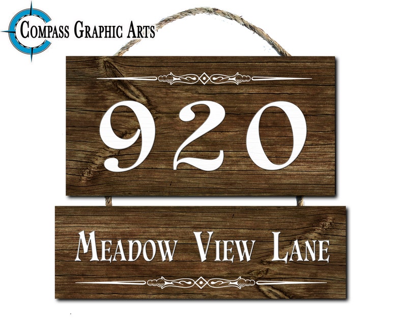 Address Sign Street House Address Custom Personalized - Etsy