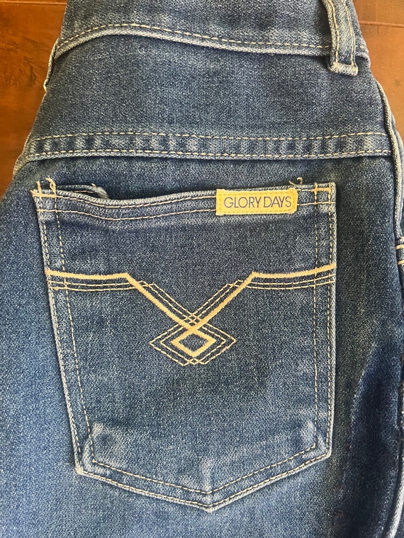Vintage 1980s Glory Days High Waisted Denim Vtg 80s M… - Gem