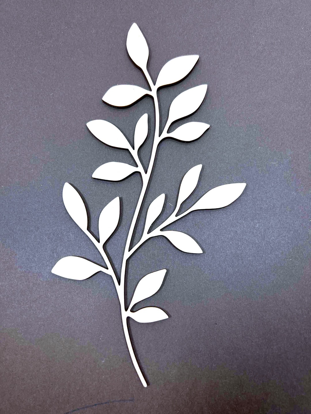 Unpainted Wooden Flowers-leaves 3 - Etsy