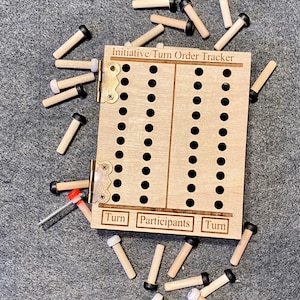 Tabletop Gaming: Initiative/turn Order Tracker Box - Etsy