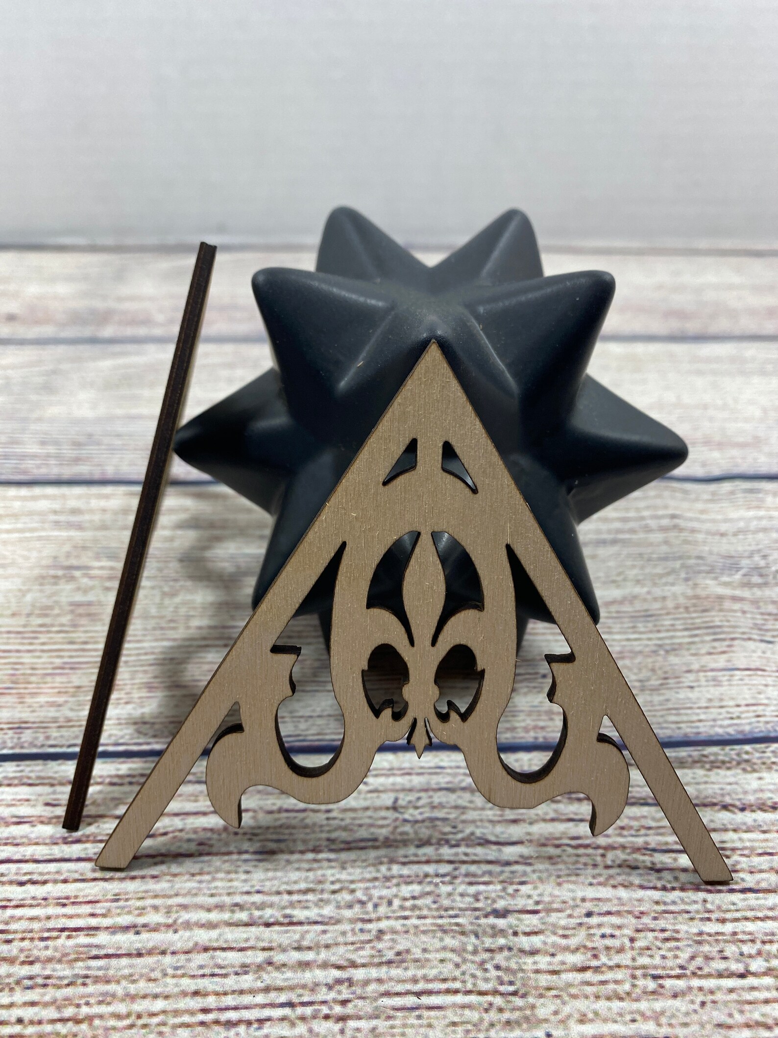 Miniature Roof Apex / Gable Trim-dollhouse, Diorama, Tabletop Terrain ...