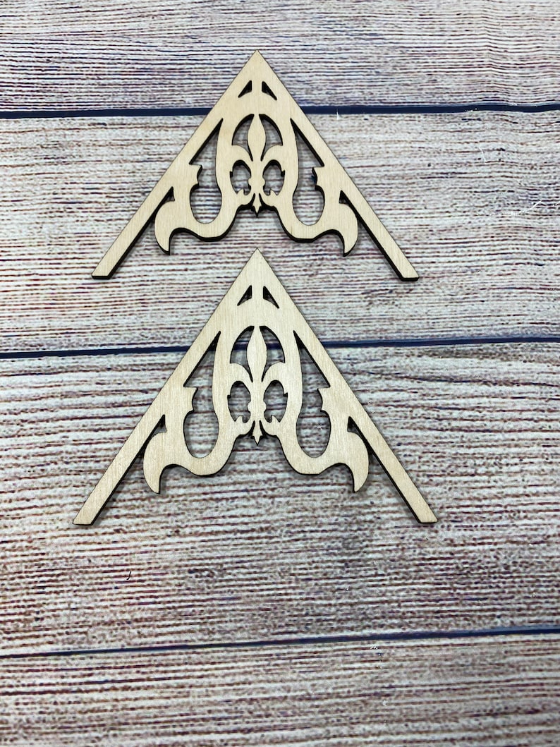 Miniature Roof Apex / Gable Trim-dollhouse, Diorama, Tabletop Terrain ...