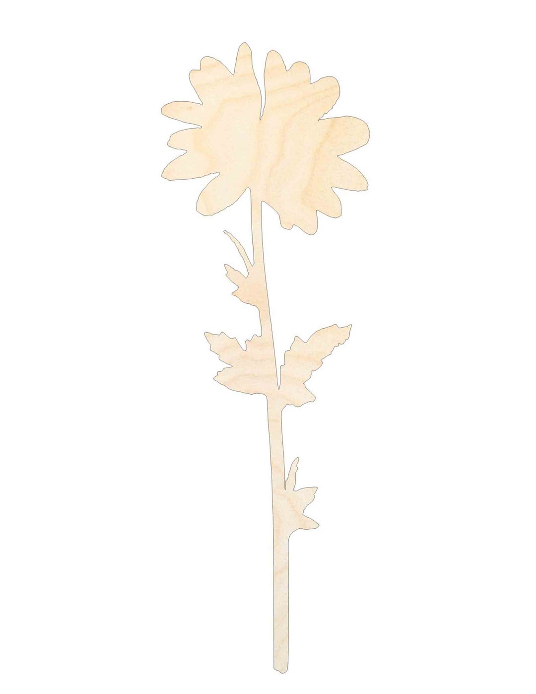 Unpainted Wooden Flowers-magnolia - Etsy
