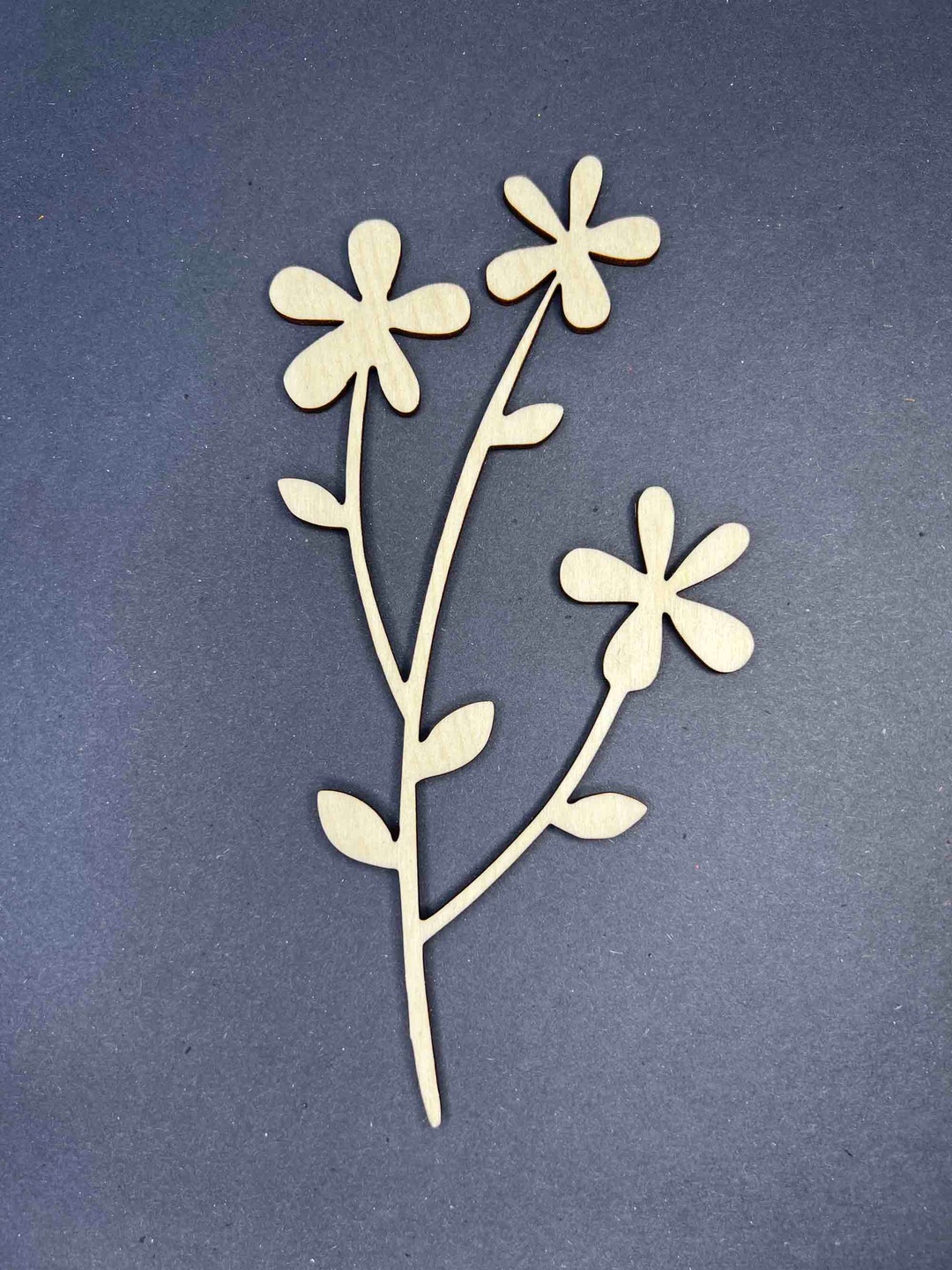 Unpainted Wooden Flowers-daisy 1 - Etsy