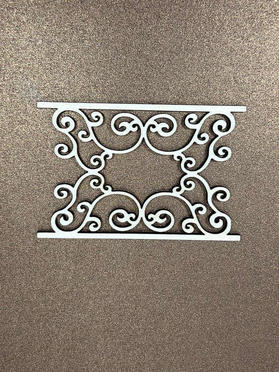 Miniature Dollhouse Insert/panel Rectangular Vine Security - Etsy