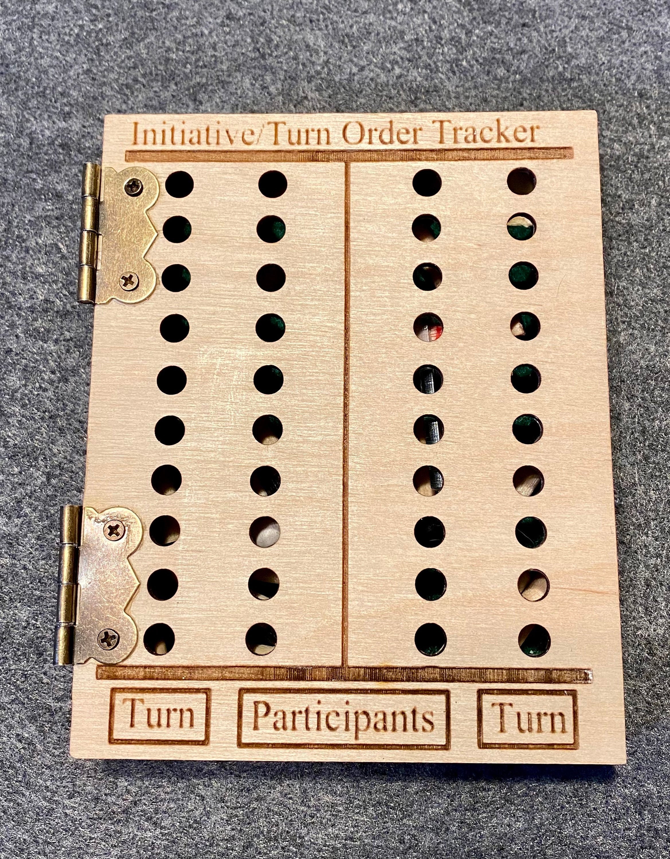 Tabletop Gaming: Initiative/turn Order Tracker Box - Etsy