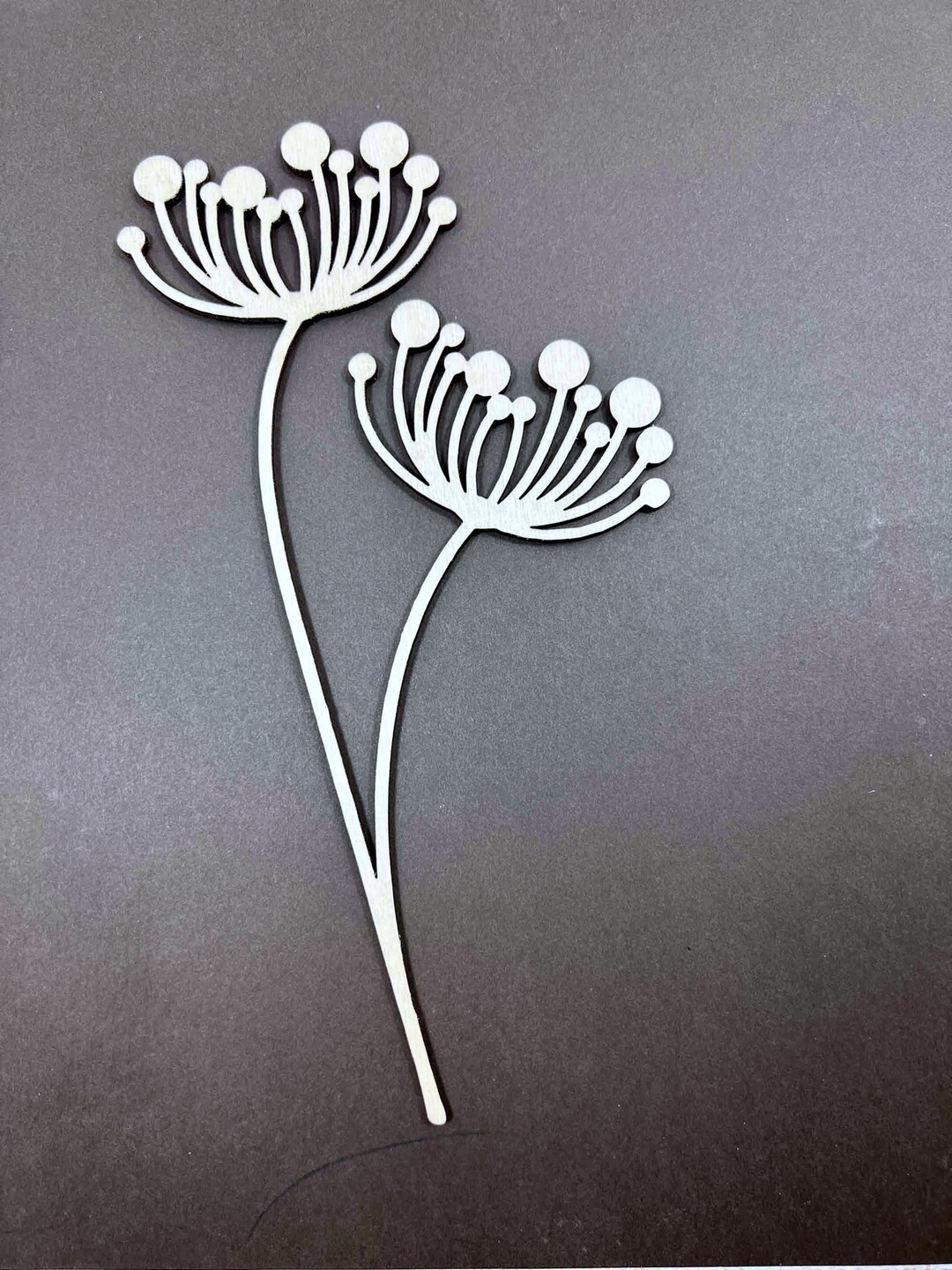 Unpainted Wooden Flowers-dandelion - Etsy