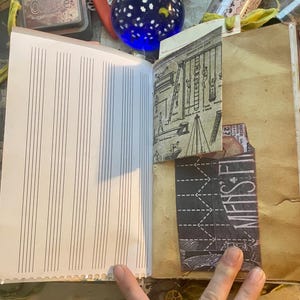 Handmade, Vintage, Gentleman-themed Embellished Junk Journal Book - Etsy